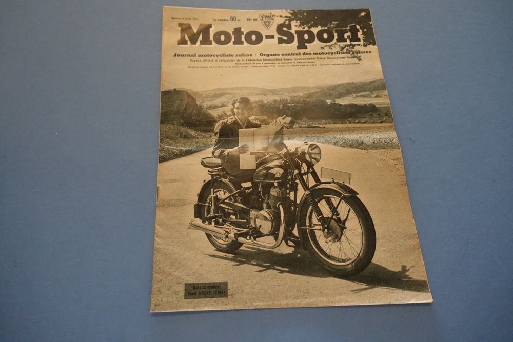1951 MOTO ARDIE B 251 BROCHURE OLDTIMER VINTAGE (Gebraucht) in Bellevue ...