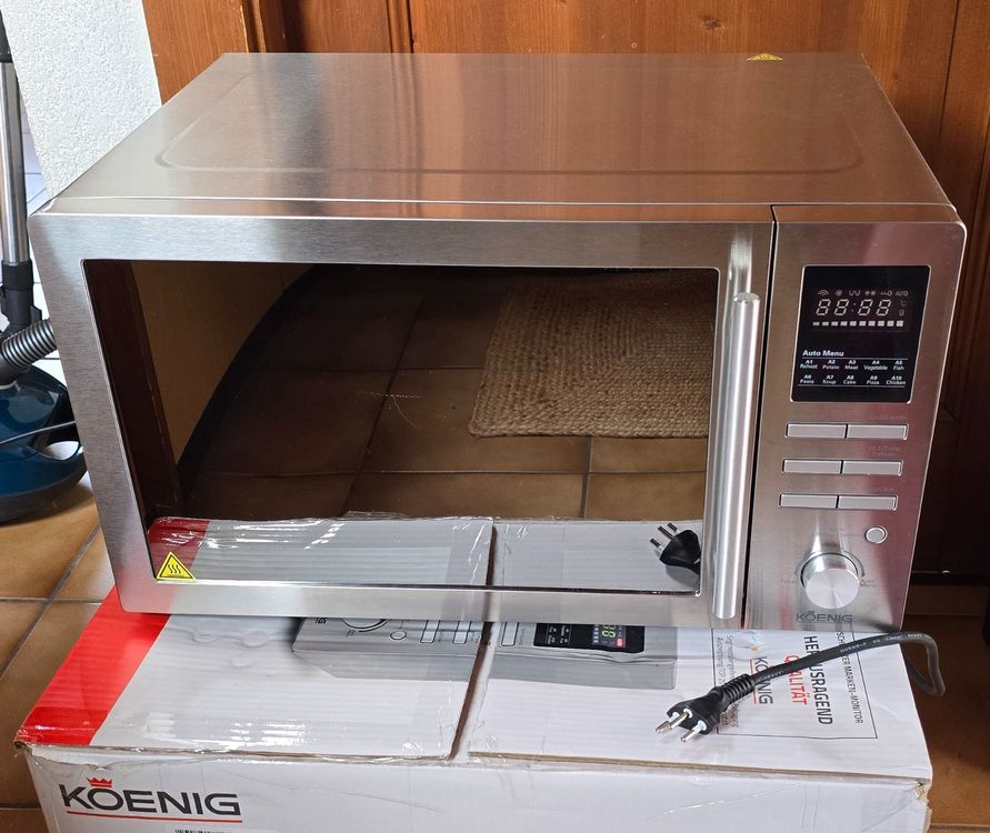 Micro-ondes Gril & Air Chaud Koenig B01105 avec grill 3-en-1 (Neu und originalverpackt) in ...