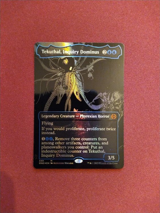 MTG - Phyrexia All will be One - Tekuthal Compleat Oil Slick | Kaufen ... MTG - Phyrexia All will be One - Tekuthal Compleat Oil Slick | Kaufen ...