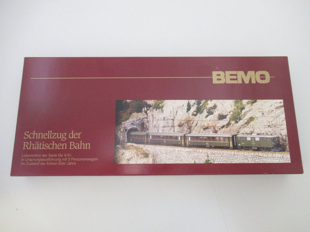 Bemo 7215 100 RhB Zugset 4tlg. DC Analog H0m | Kaufen auf Ricardo
