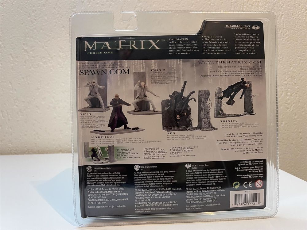 Matrix McFarlane Neo lobby Scene (Neu und originalverpackt) in Wahlen b ...