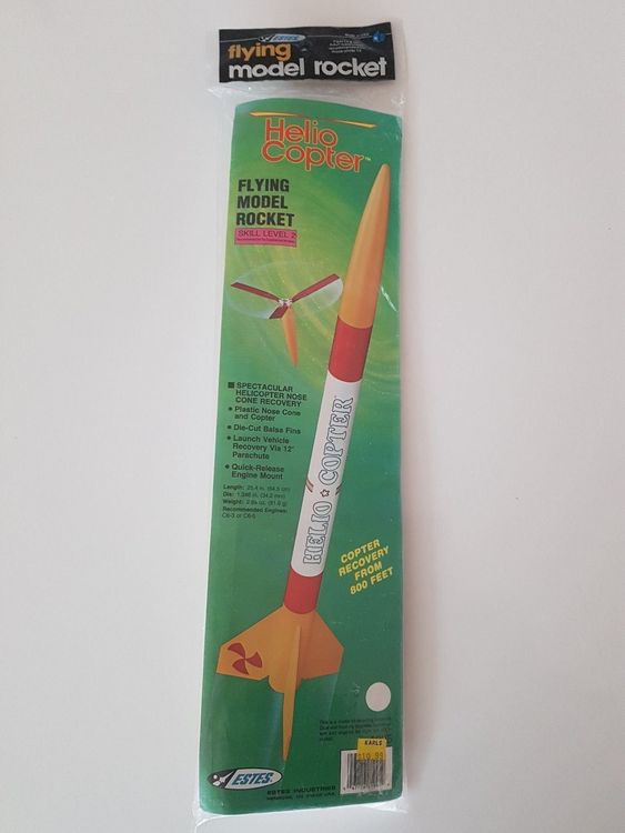 Raketen Modell Estes - Helio Copter (Neu und originalverpackt) in ...