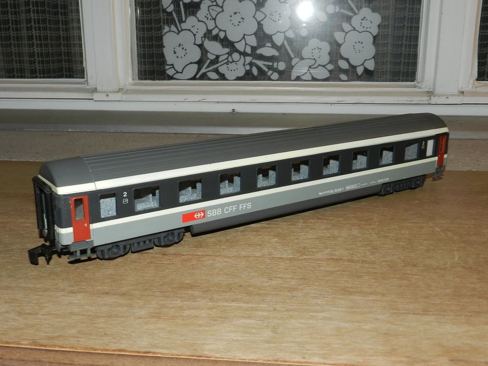 Modellbaustudio / Basis Lima Spur 0 IC Wagen grau der SBB (Gebraucht ...