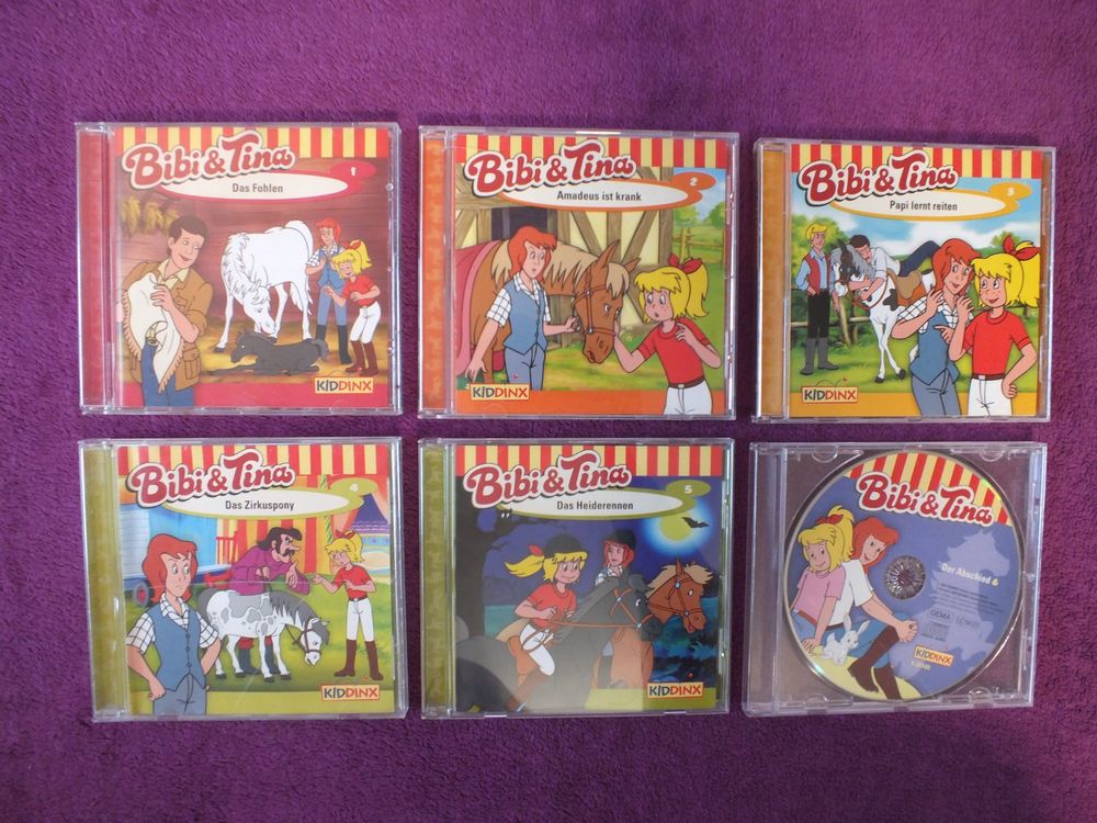 6 - Bibi & Tina - Hörspiel - CD´s (Gebraucht) in für CHF 18 – mit ...