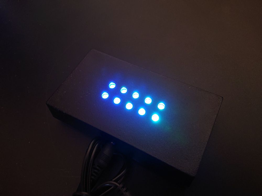 NEU - LED Display Stand Basis RGB Gradient Licht USB - Lang (Neu und ...