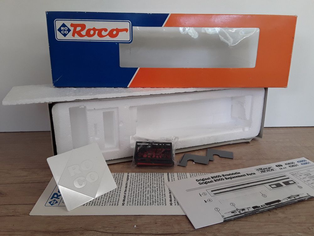 Roco 43631 _ SBB _ DE 4/4 Lokomotiven Verpackung _ Spur H0 | Kaufen auf ...