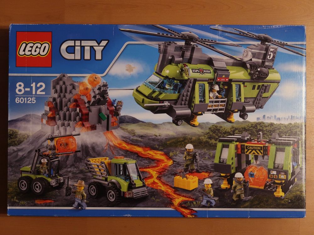 Lego Volcano Explorers 60125 Volcano Heavy-lift Helicopter (Gebraucht ...