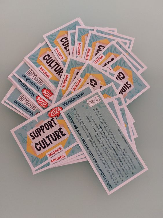 Vereinsbon der Migros 35 Stück (Neu und originalverpackt) in Wilen (Sarnen) für CHF 30 – mit ...