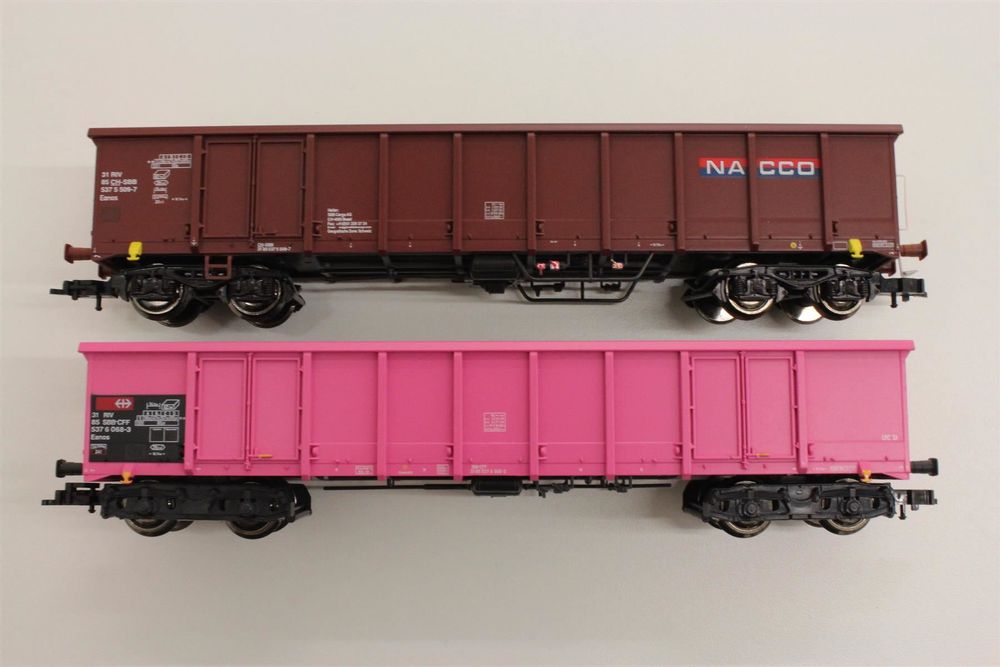 Roco 66501 + 66506 SBB Güterwagen DC H0 (Gebraucht) in Basel für CHF 45 ...