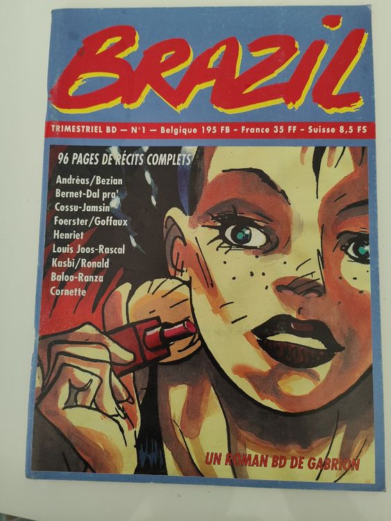 Brazil trimestriel número 1 96 pages récit complet Gabrion | Kaufen auf ...