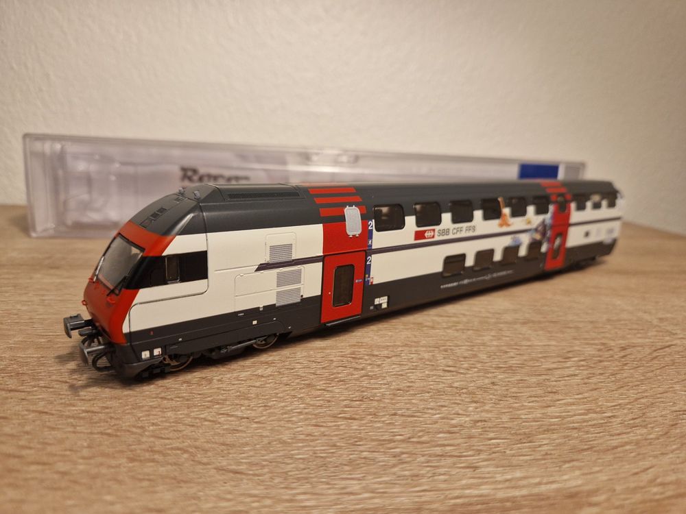 Roco 74505 Steuerwagen 2.Kl SBB H0 OVP NEU (Neuf avec emballage d'origine) à St-Aubin-Sauges ...