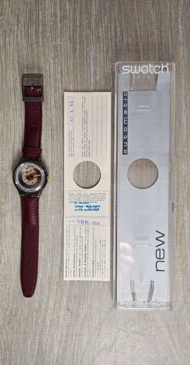 Swatch Automatic Rubin (Neu und originalverpackt) in Gstaad für CHF 140 – mit Lieferung auf ...