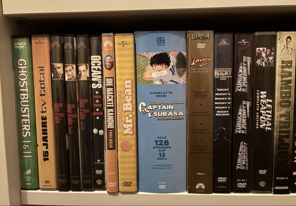 DVD-Sammlung – viele Kultfilm-Reihen – Top Zustand! (Gebraucht) in Winterthur für CHF 50 – mit ...