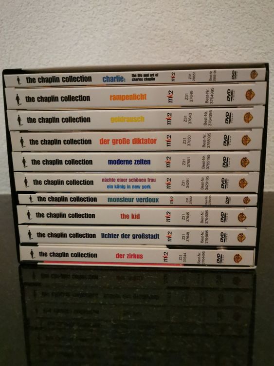Charlie Chaplin Collection DVD, 2003, 18-Disc-Set | Kaufen auf Ricardo