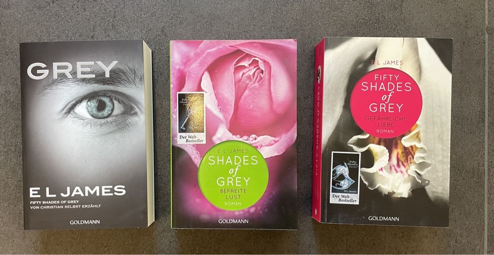 Shades of Grey - 3 Bücher (Neu (gemäss Beschreibung)) in St. Gallen für ...