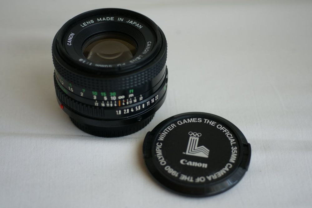 Canon FD 50mm 1:1.8 (Gebraucht) in Oetwil a.d. Limmat für CHF 35 – mit Lieferung auf Ricardo kaufen