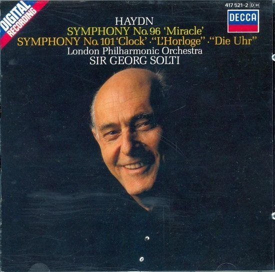 Sir Georg Solti - Joseph Haydn - Symphony no. 96 & 101 & (D'occasion) à ...