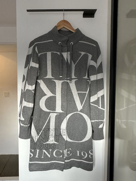 Monari Strickkleid Gr. 34 grau/weiss (Gebraucht) in Malans GR für CHF 45 – mit Lieferung auf ...