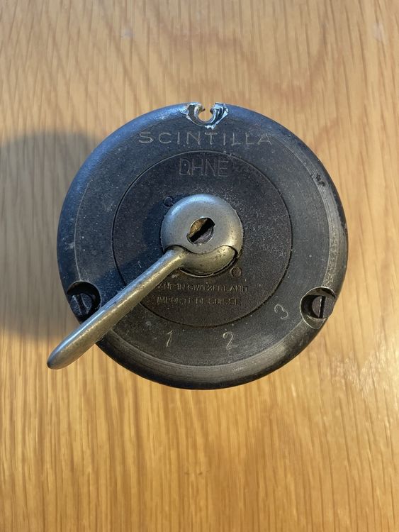 Scintilla Magnetschalter DHNE Zündschloss (Gebraucht) in St.Antoni für ...