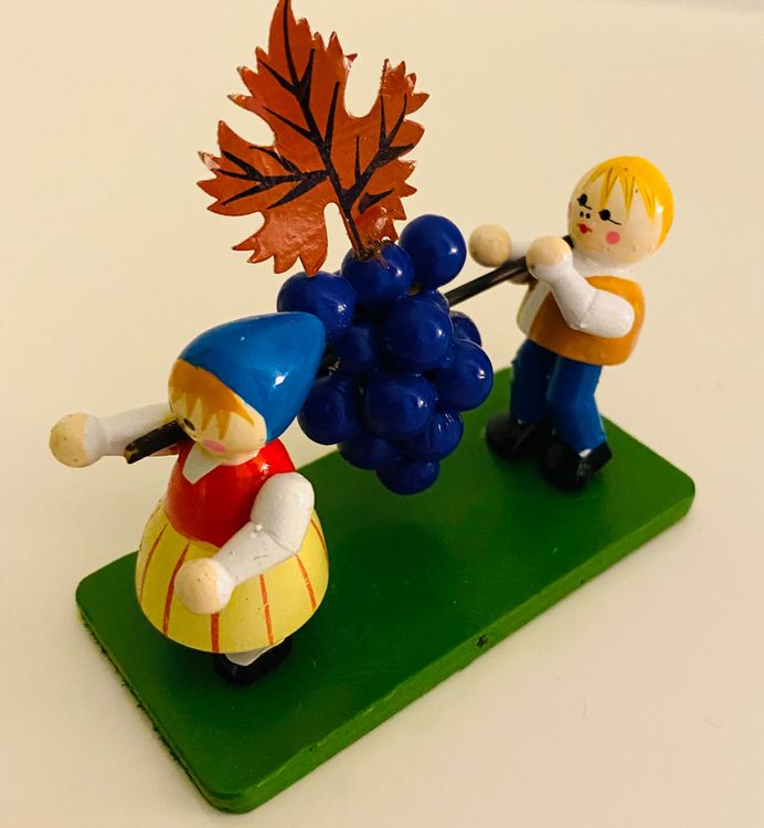 Erzgebirge alte Figuren Original Otto Mertens Blumenkinder (Gebraucht ...