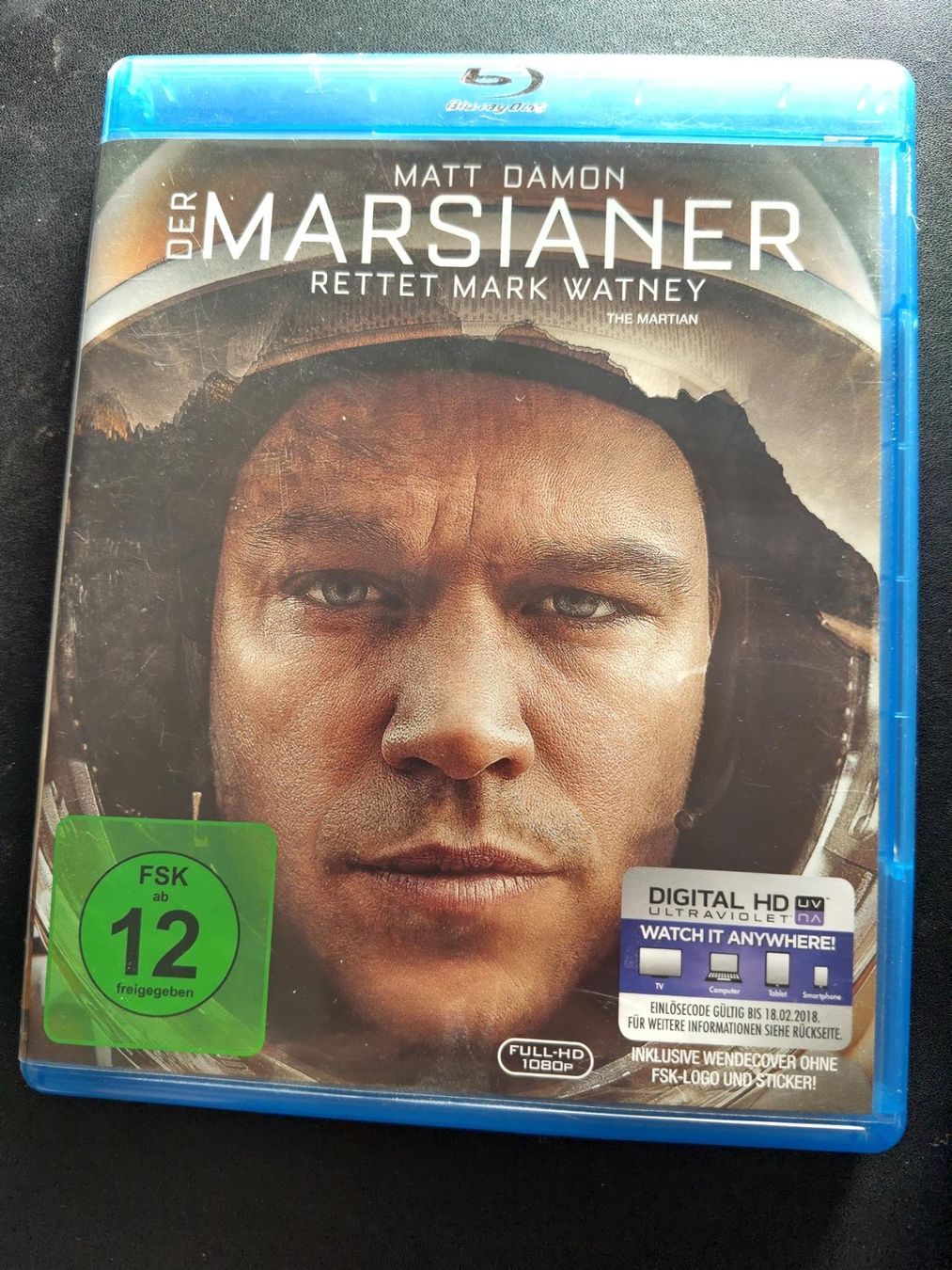 blue-ray "Der Marsianer- Rettet Mark Watney" mit Matt Damon (Gebraucht ...