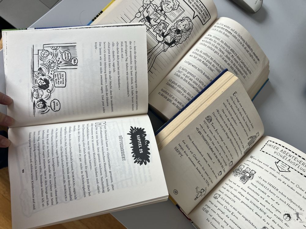 3 Comic-Romane (ca. 9-11 J), inkl. Tom Gates (Gebraucht) in Zollikon ...