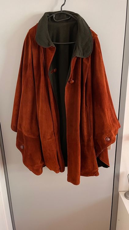 Mantella/Cappa in pelle, double face in loden (Gebraucht) in Agno für ...