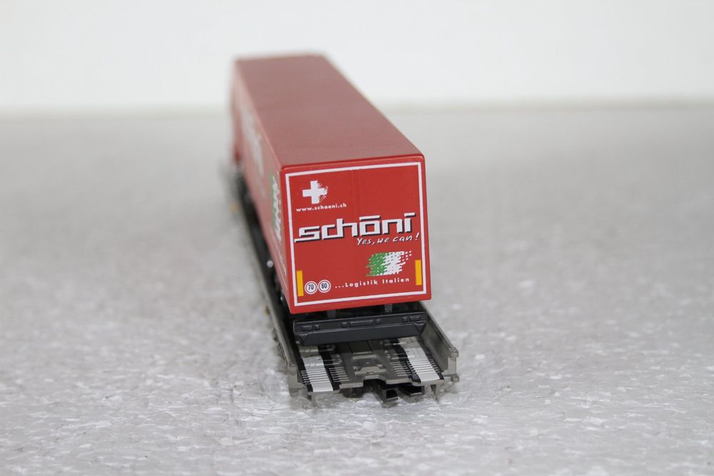 Märklin 47417 Rollende Landstrasse mit Schöni Lkw (Gebraucht) in ...