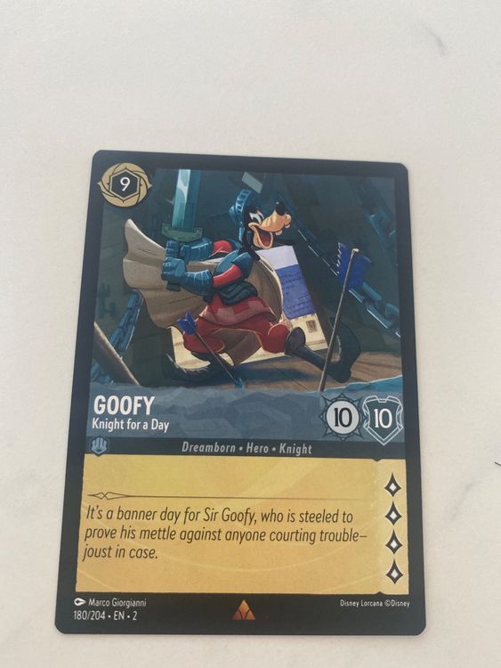 Lorcana Goofy Englisch (Neu (gemäss Beschreibung)) in Zürich für CHF 2 ...