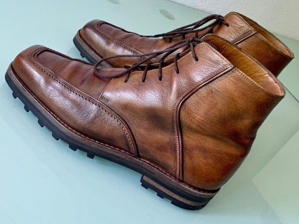 BERLUTI Paris Budapester Leder Boots Stiefel EU 40 UK 6 | Kaufen auf ...