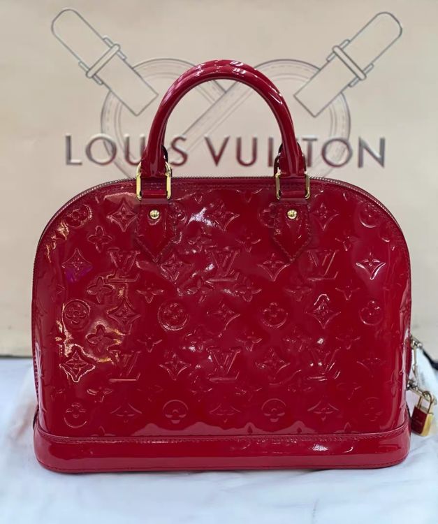 Louis Vuitton Alma PM Vernis Handtasche|LV(Originalgarantie) (Gebraucht ...