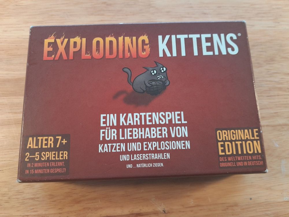 Exploding Kittens Original (Gebraucht) in Holderbank AG für CHF 5 – mit ...