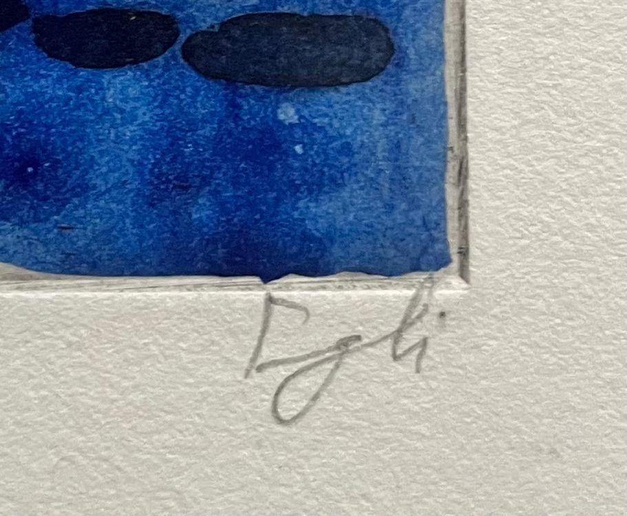 Hans Egli (1928) Radierung Handsigniert (Gebraucht) in Hochdorf für CHF 60 – mit Lieferung auf ...