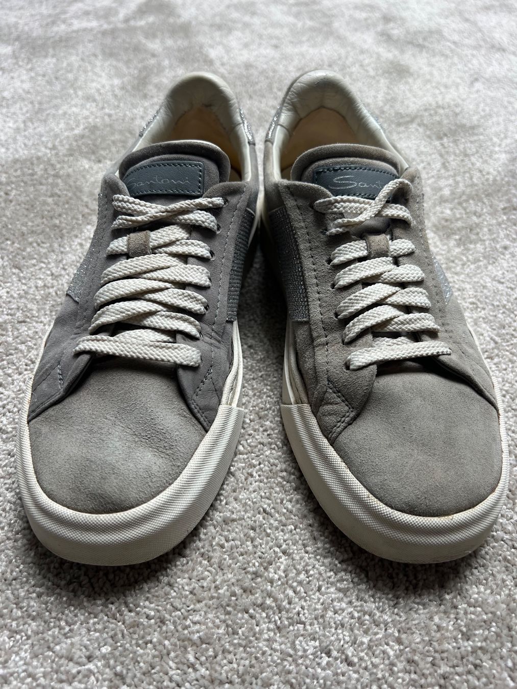 Santoni Sneaker, hellgrau, Grösse 37.5 (Gebraucht) in Balzers für CHF ...