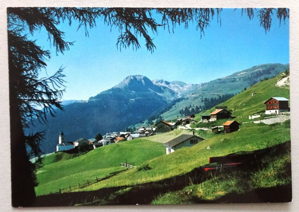Mathon/GR, Blick zum Piz Visan (Gebraucht) in Fétigny für CHF 1 – mit ...