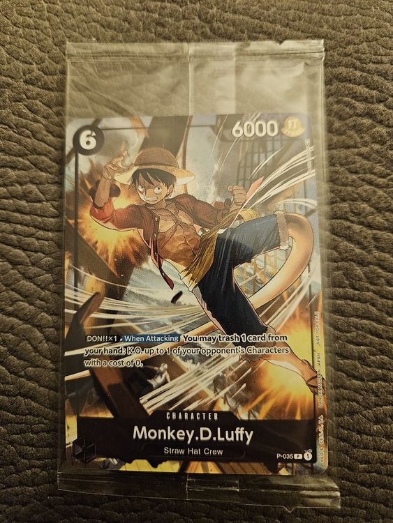 One Piece card Monkey.D.Luffy | Kaufen auf Ricardo