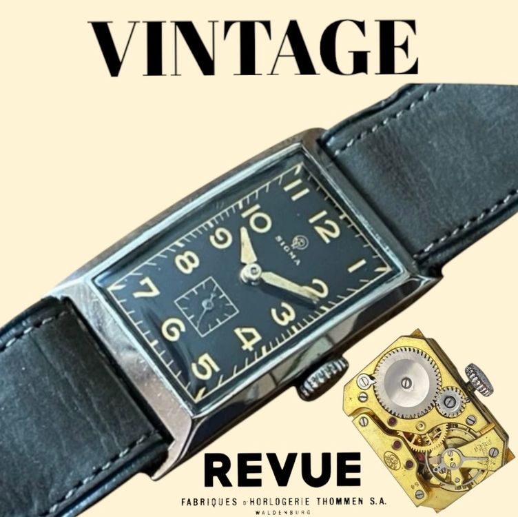 Revue Sigma Vintage Swiss Uhr (Gebraucht) in lyss für CHF 470 – mit ...
