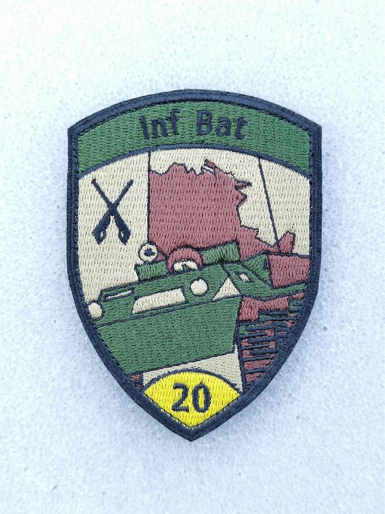 Verbandsabzeichen Inf Bat 20 Kompanie 3 (Gebraucht) in Bauma für CHF 5 ...