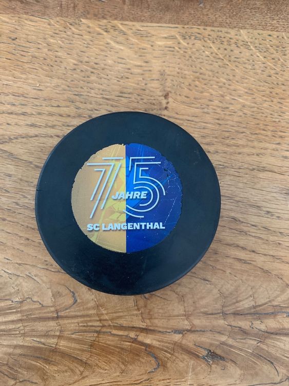 Puck SC Langenthal (Jubiläumspuck) 75 Jahre RAR | Kaufen auf Ricardo
