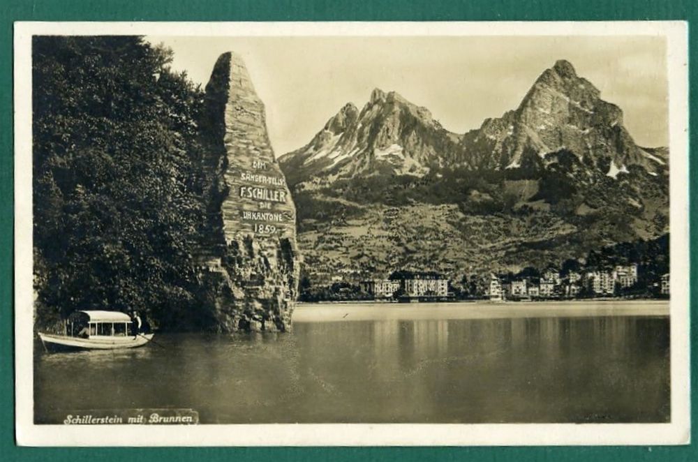 Schillerstein mit Brunnen | Kaufen auf Ricardo