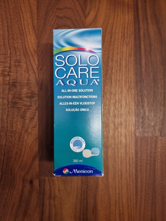 Solo Care Aqua All-in-One Lösung (Gebraucht) in Rotkreuz für CHF 29 – nur Abholung auf Ricardo ...
