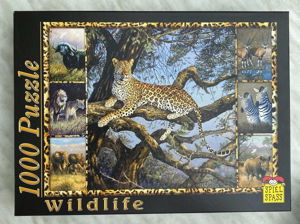 Puzzle 1000 Teile Wildlife (Gebraucht) in Hombrechtikon für CHF 4 – mit ...