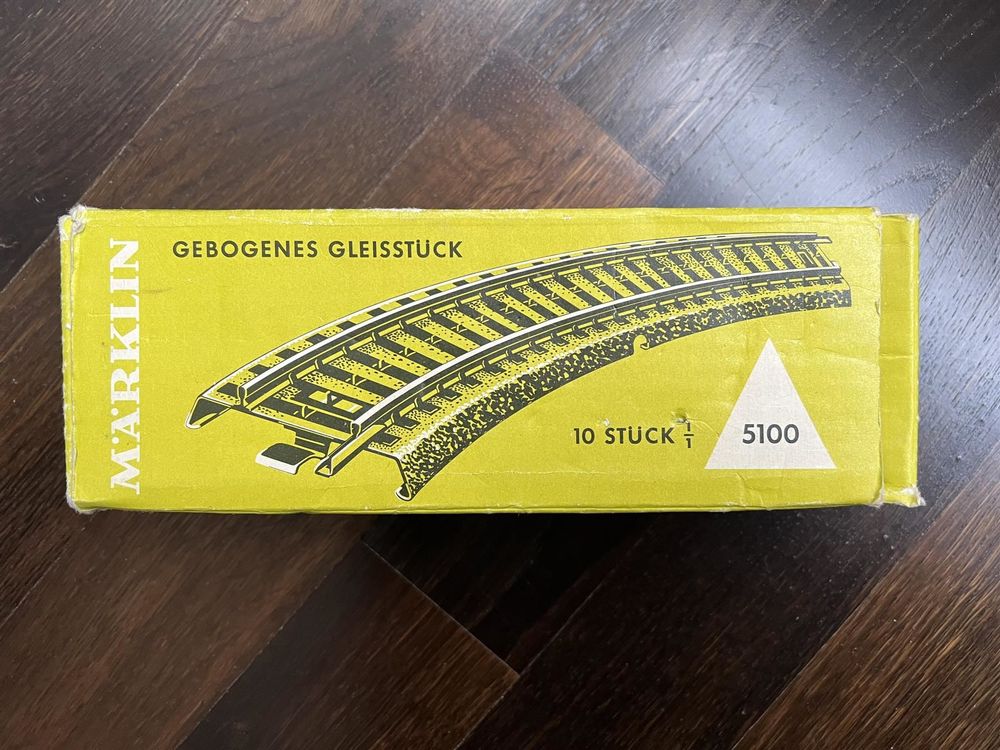 Gebogenes Gleisstück Märklin 5100 H0 | Kaufen auf Ricardo