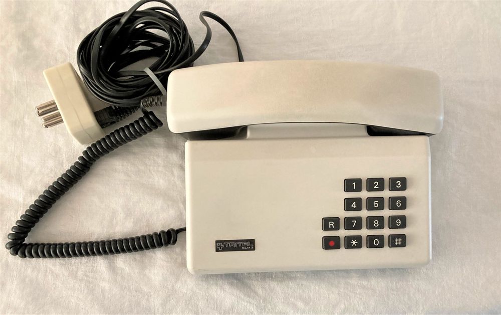 Tastentelefon Tritel Elm2 weiss aus den 90er Jahren (Gebraucht) in ...