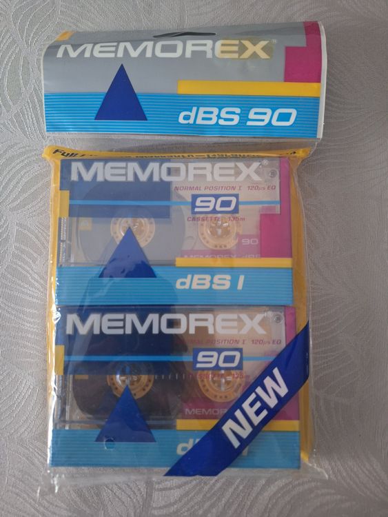 Memorex DBS 90 Audio Kassetten, neu & OVP, Vintage-Klassiker (Neu und originalverpackt) in ...