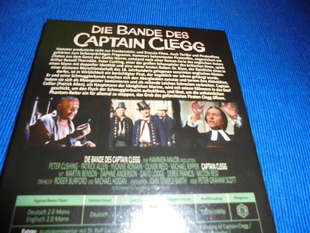 Mediabook Die Bande des Captain Glegg /ANOLIS / B vergriffen | Kaufen ...