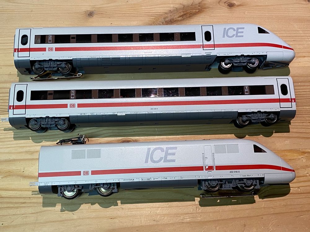 Märklin ICE 2 Digital,mfx / Sound / LED, 3-teiliger Triebzug (Gebraucht ...