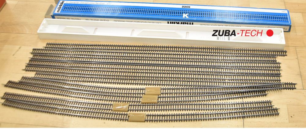 10x Märklin 2205 Flex - Gleis 900mm H0 mit OVP (Gebraucht) in St ...