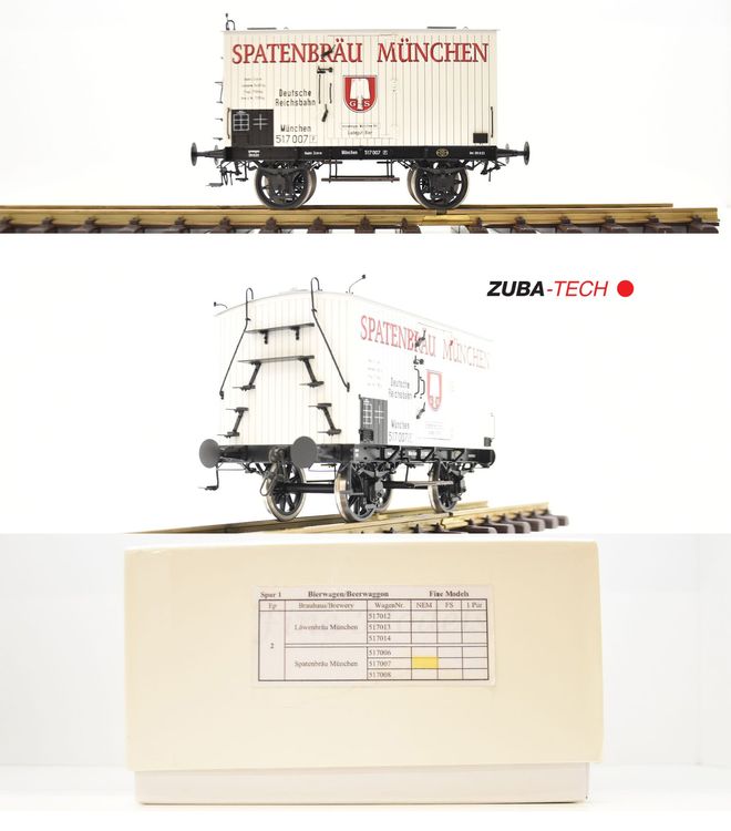 Fine Models Bierwagen der DRG Spur 1 GS mit OVP (Gebraucht) in St ...