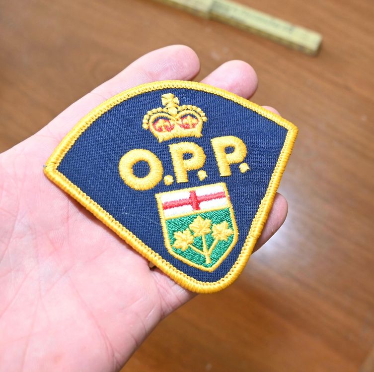 OPP Ontario Polizei - Kanada PATCH badge | Kaufen auf Ricardo